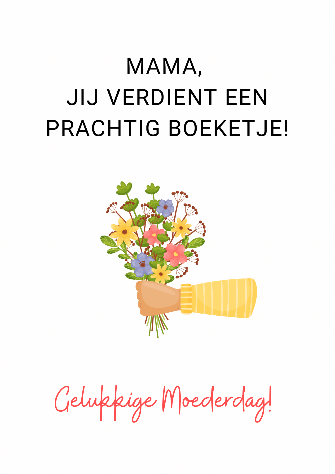 Moederdag / GIN wenskaarten | GINidee
