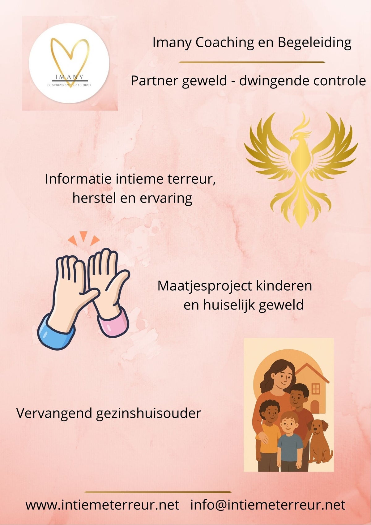 Hulp voor de pleger intieme terreur
