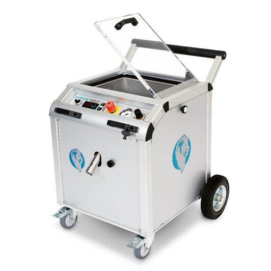 kitchen clean, dry ice, grease