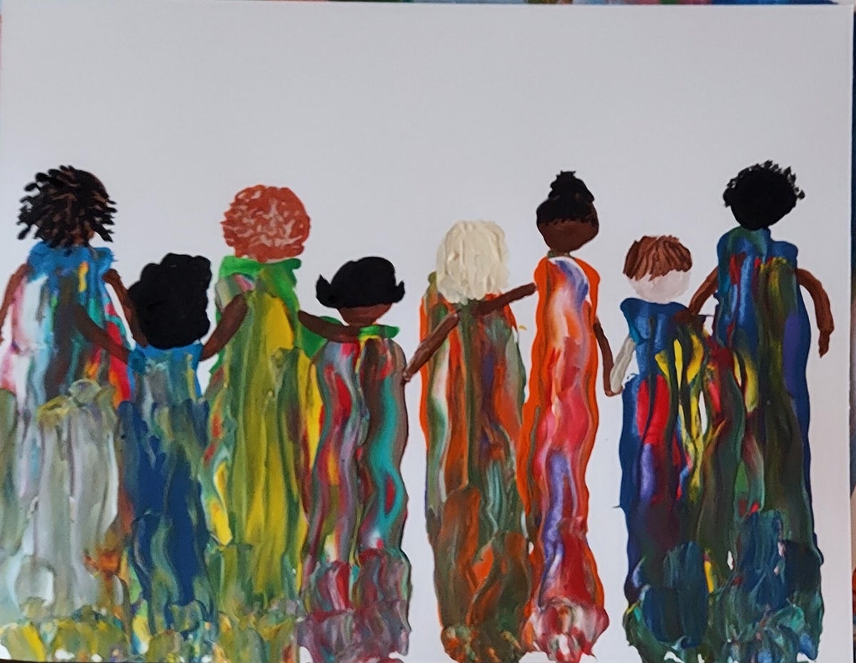 Abstract Paintings of Groups