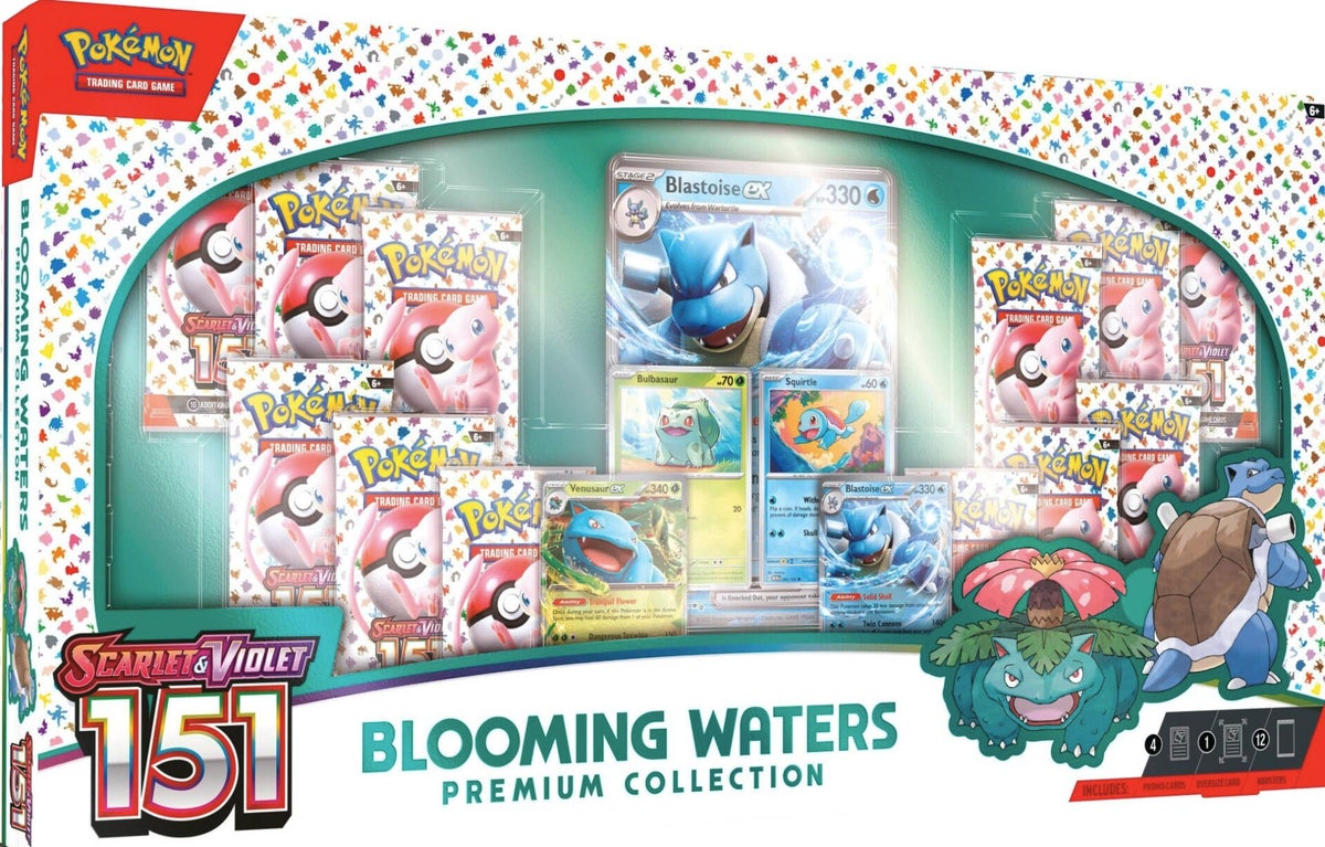 Pokemon 151 Blooming Waters Premium Collection | Peppi Collect