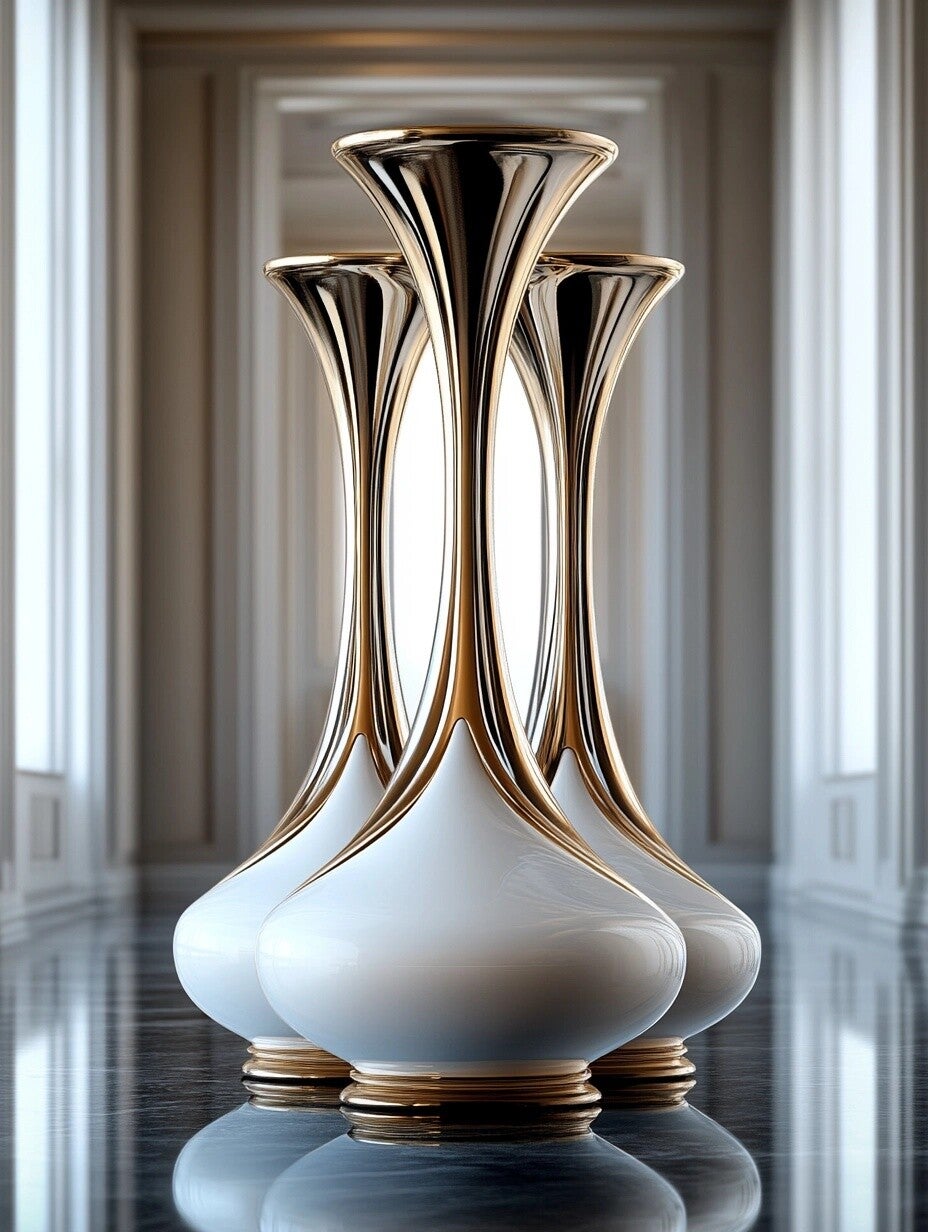 Shader Art Vases / Abstract Shader Art / Categories | Midjourney Compendium