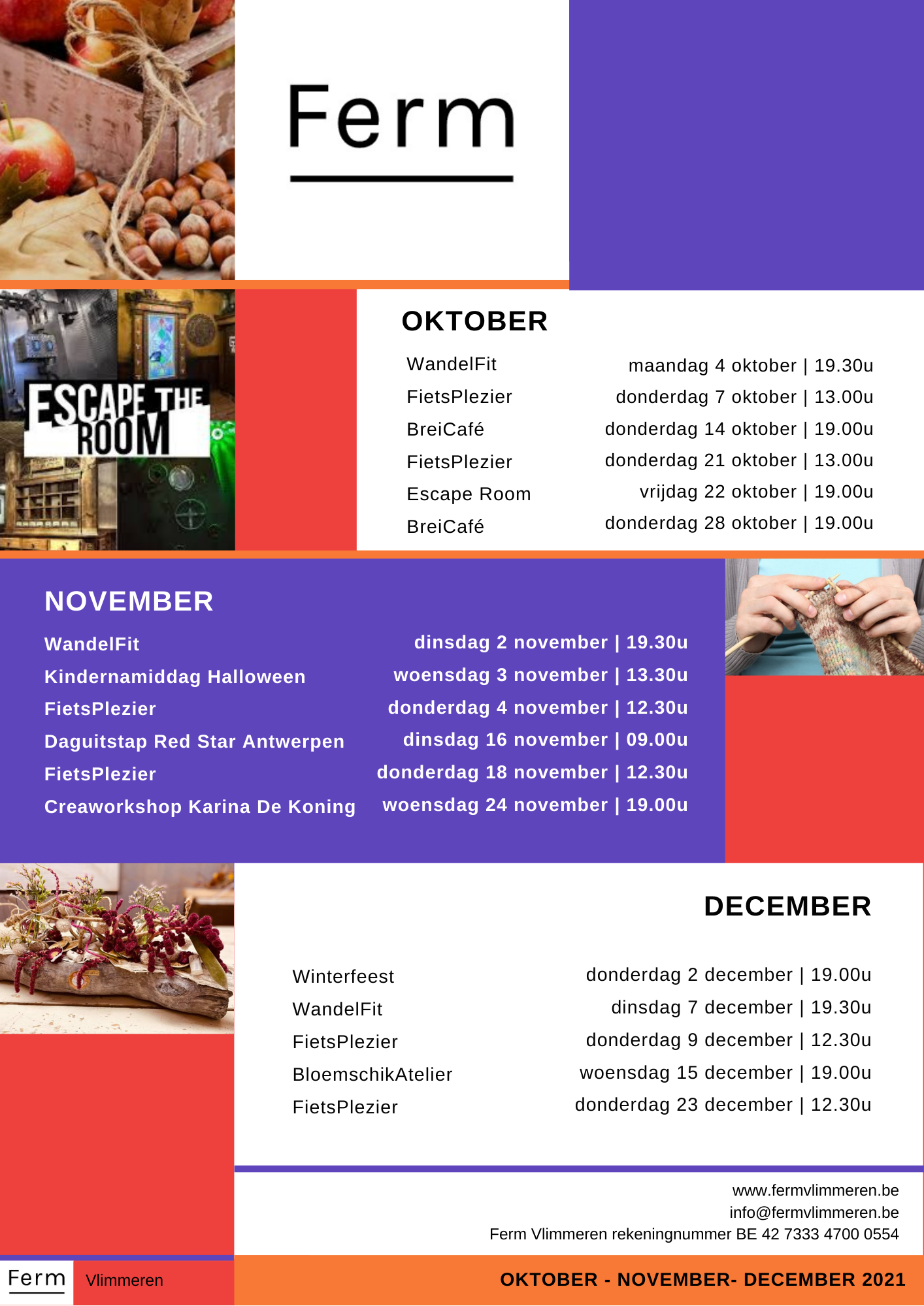 Jaarprogramma | FERM VLIMMEREN