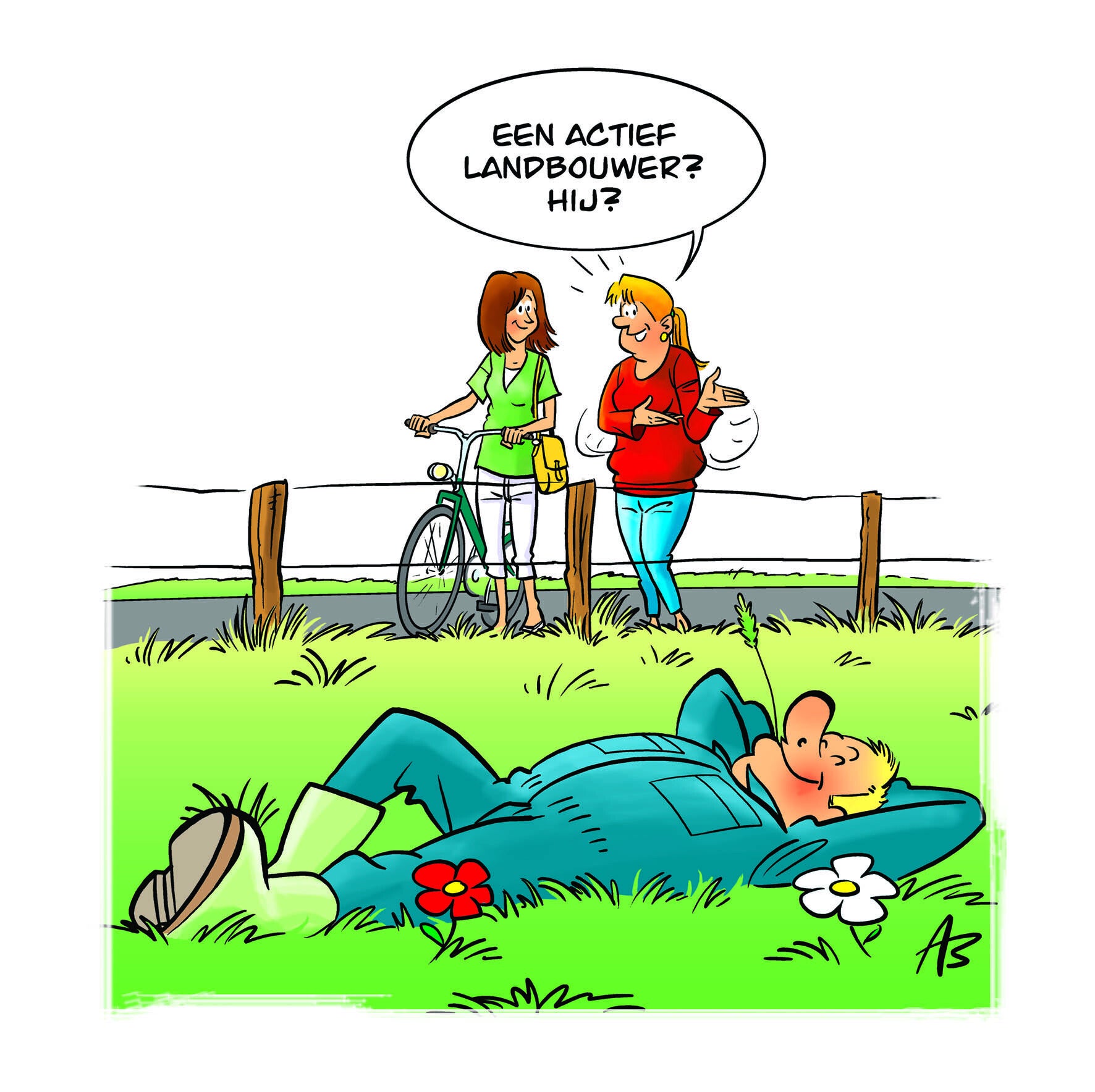 Illustraties laten maken voor Volwassen Onderwijs