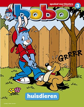 Tekenteam tekent al 20 jaar lang Bobo het Blauwe Konijn