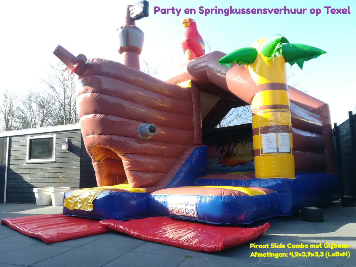 Springkussen Piraat Slide Combo / Springkussens | Party & Springkussens ...