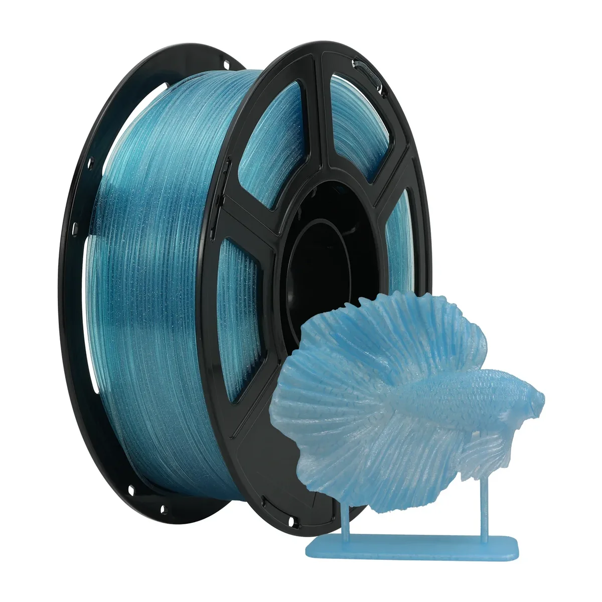 Flashforge Filament PLA Crystal Rainbow Mermaid Tears | The Denim Family
