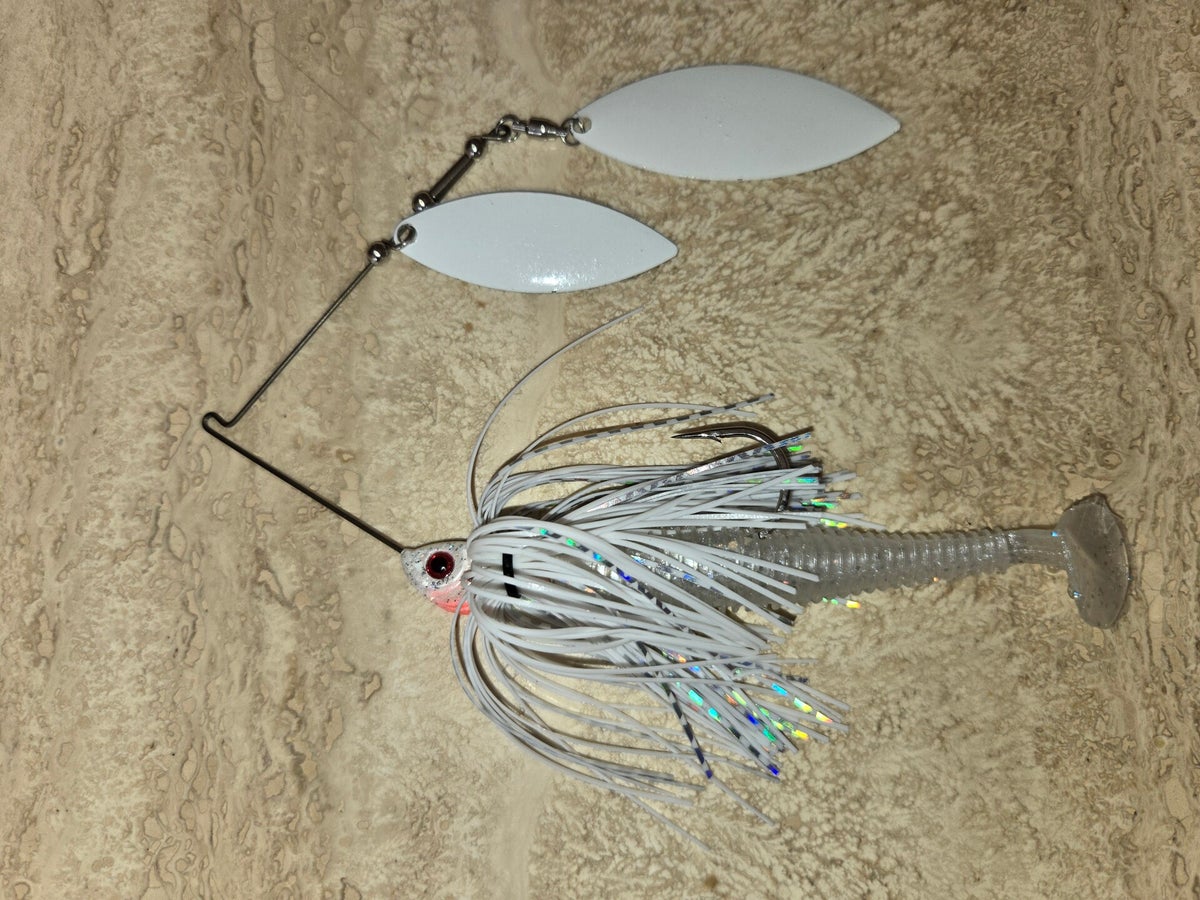 Elite Series Custom Spinnerbait. Sexy Sally. 1/2 oz. | Fat Bass Custom ...