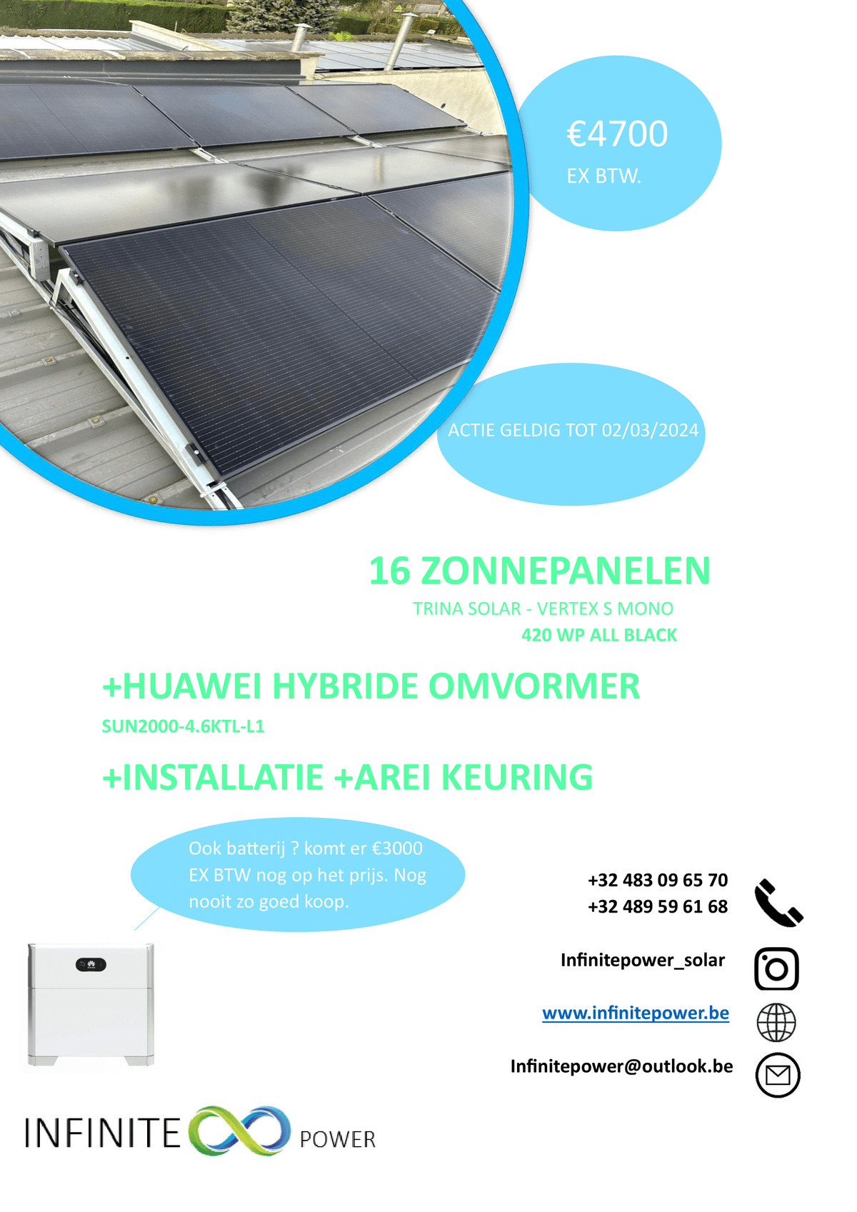 Aanbiedingen | infinite power