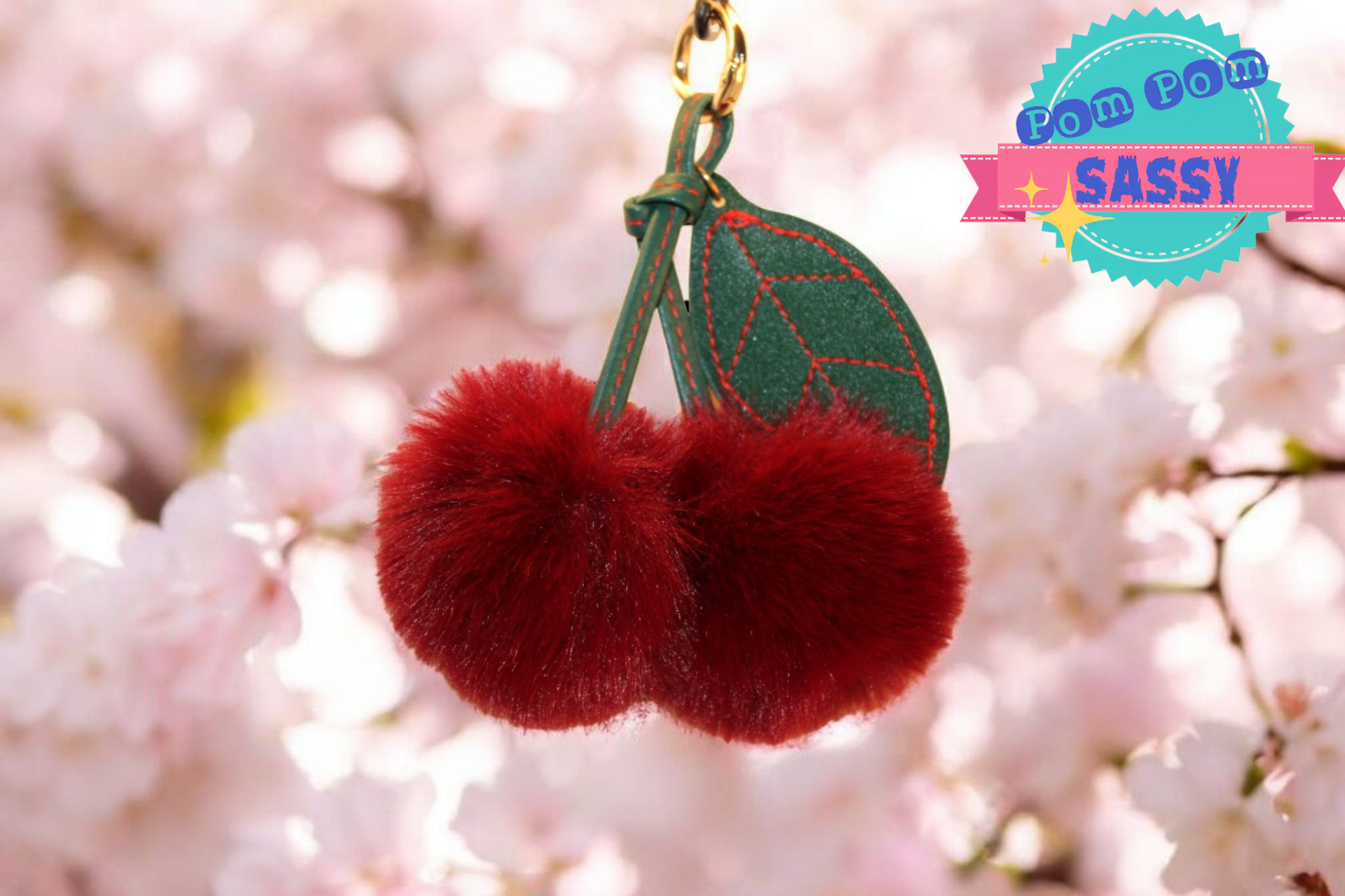 Cherry Cherry Baby + Bouncing Buddy (Free Gift) 🍒 | Sassy PomPom