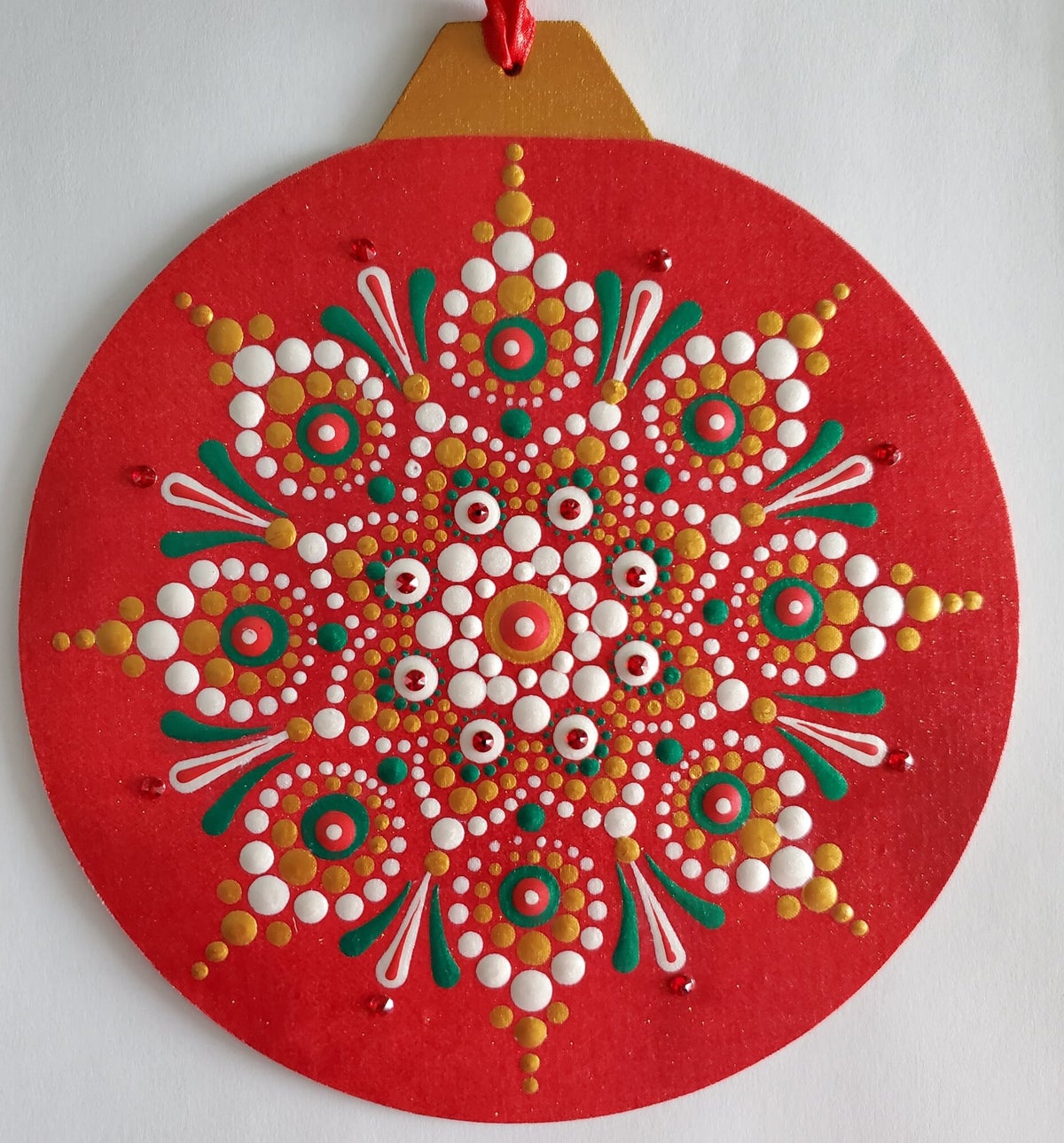 TRADITIONAL CHRISTMAS ORNAMENT #102 - Epacket | Dots and Moore