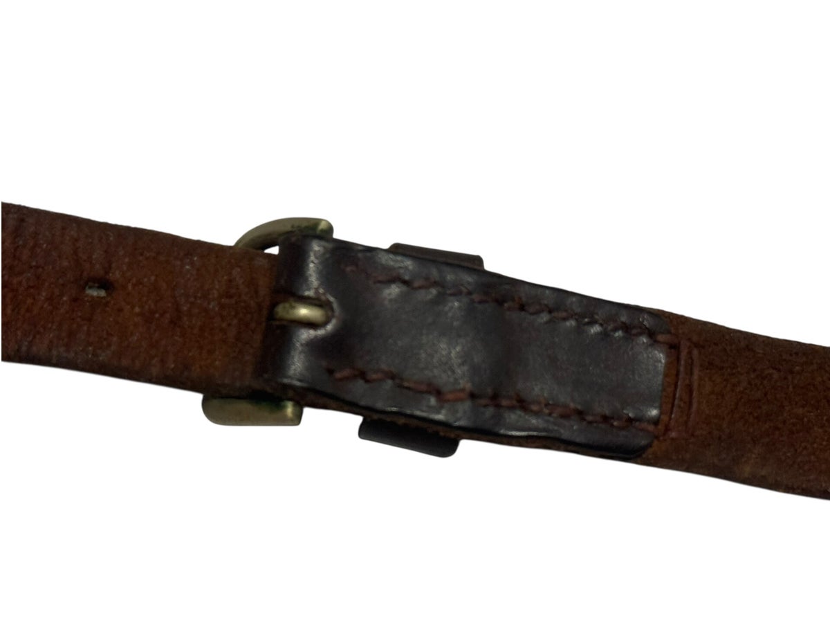 Dutch enlisted men's belt converted into carrying strap system M1928 ...