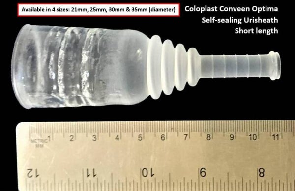 Coloplast Conveen Optima Self-sealing Latex-Free Penile Urisheath (9 ...