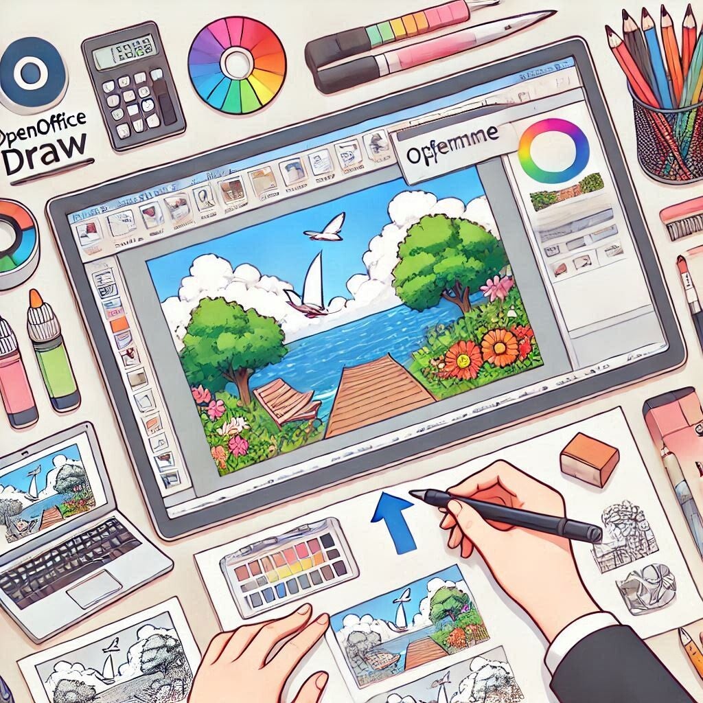 Guide Pratique : Redimensionner des Images dans OpenOffice Draw / Guide du Scrapbooking ...