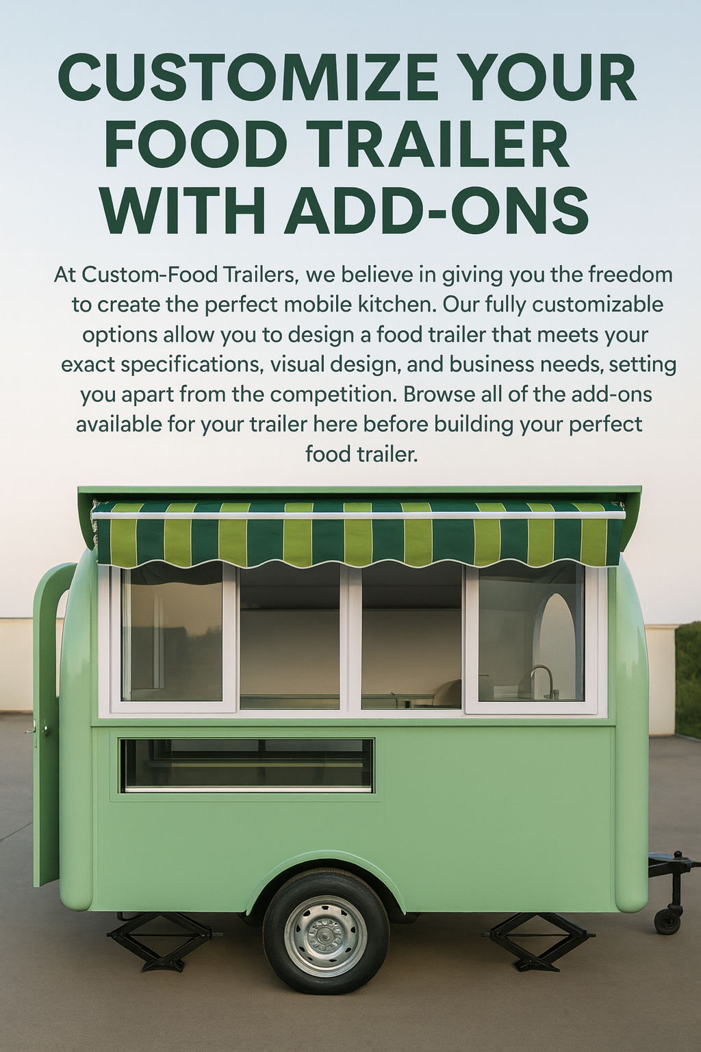 Custom Food Trailers | United States Supplier