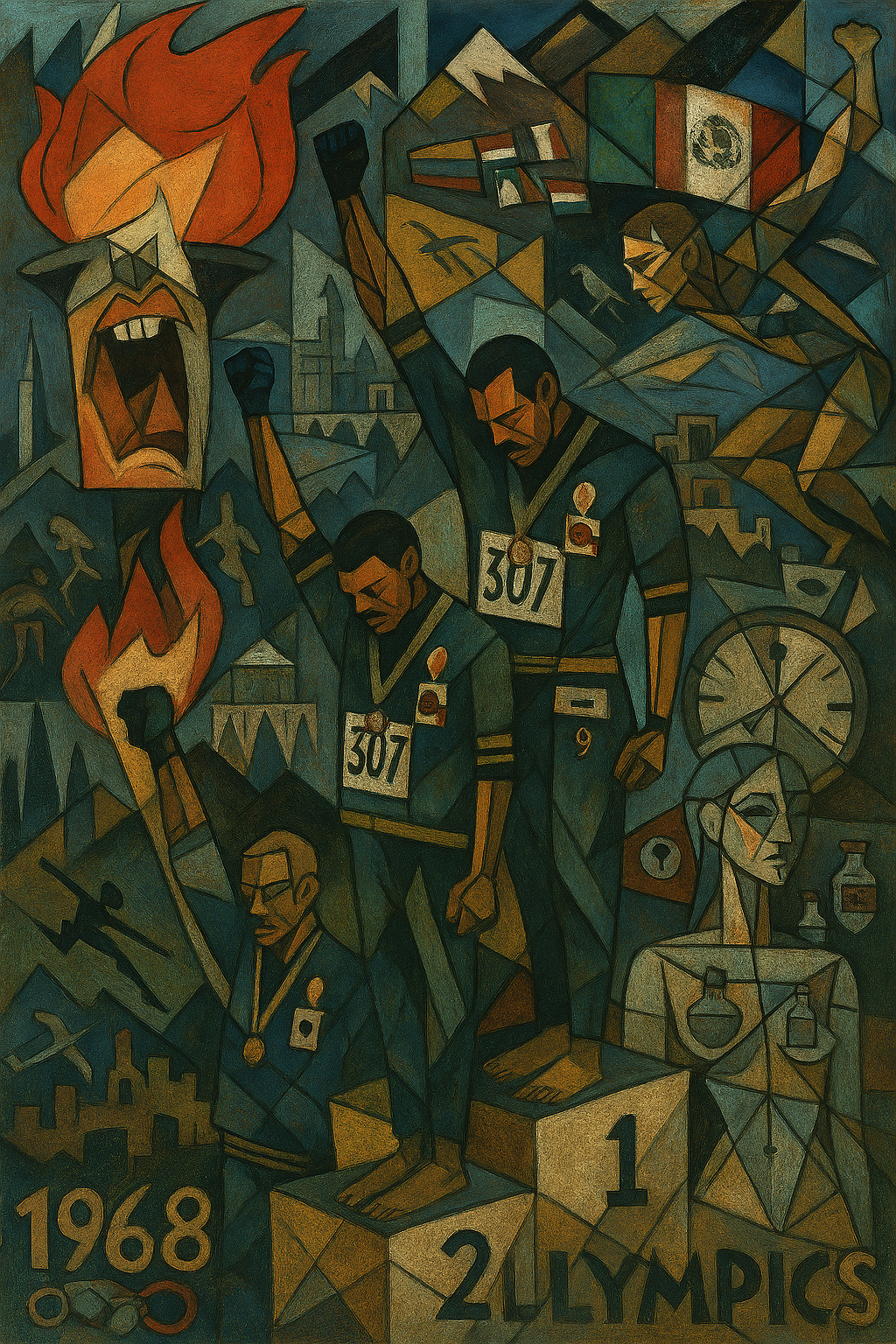 The Fists and the Flame: 1968 Olympics Protest Through Poetry, Art, and ...