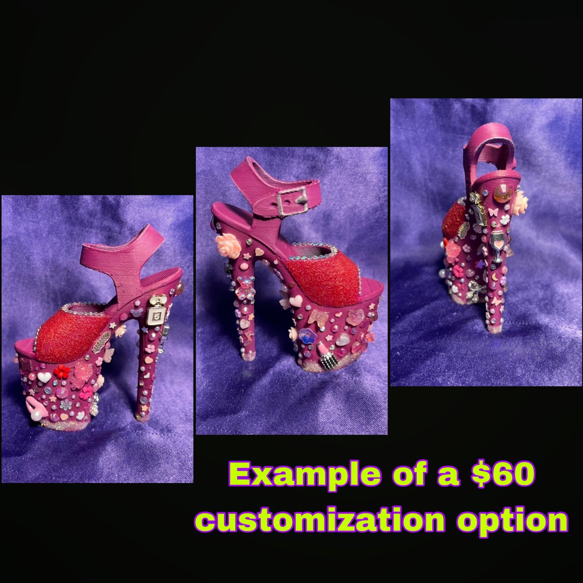 CUSTOM HEEL CHARM - You choose the theme! | The Dancer's Diary