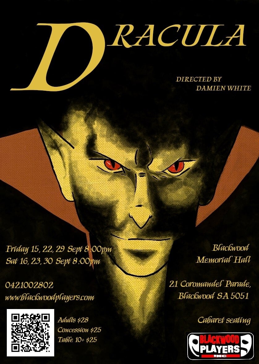 Dracula - Sept 2023 / PAST PRODUCTIONS | Blackwood Players Inc