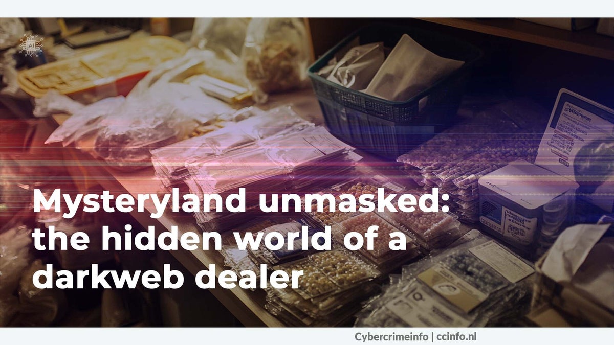 Mysteryland ontmaskerd: de verborgen wereld van een darkweb-dealer ...