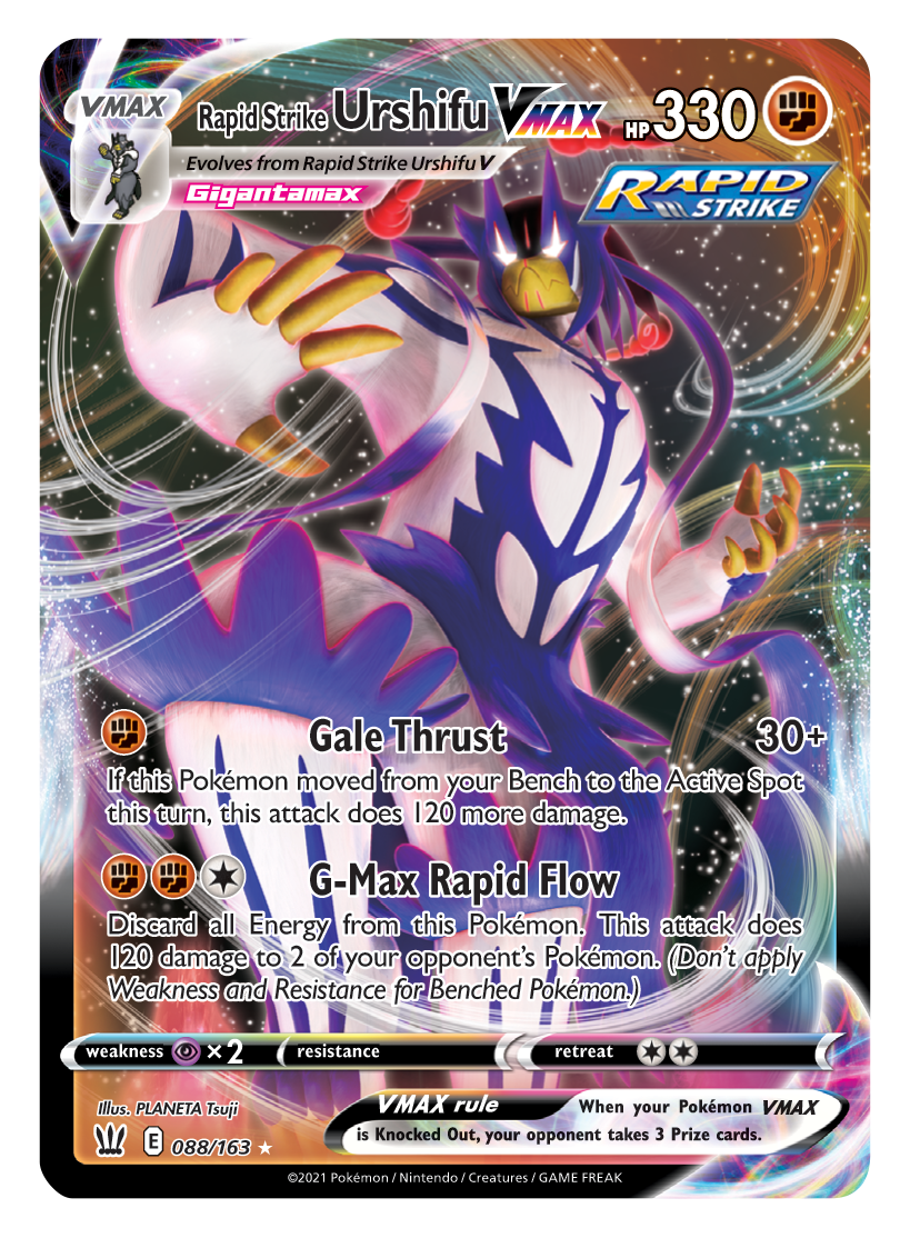 Special Art Cards Revealed of Single-Strike Urshifu VMAX and Rapid ... Special Art Cards Revealed of Single-Strike Urshifu VMAX and Rapid ...