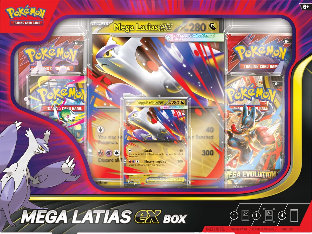 Mega Latias ex Box Revealed | PokeGuardian | The Latest Pokémon TCG ...