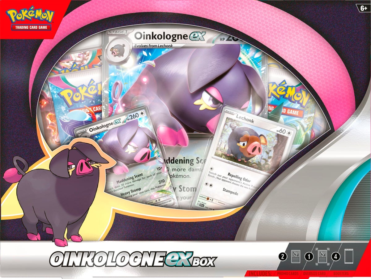 Oinkologne ex Box Revealed | PokeGuardian | The Latest Pokémon TCG News ...