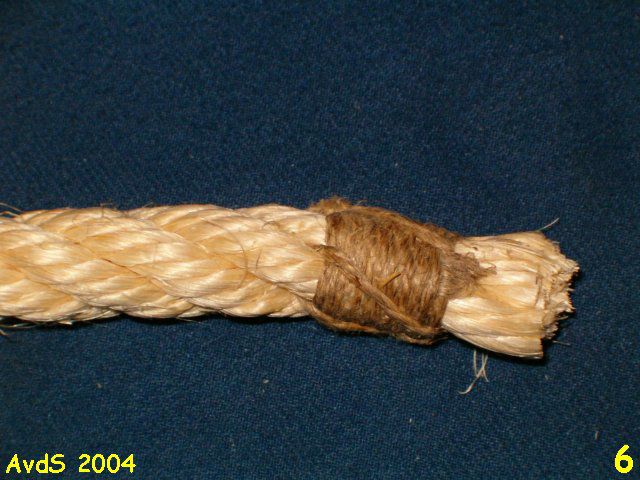 Sailmakers Whipping / Zeilmakers takeling / Whippings / Takelingen ...