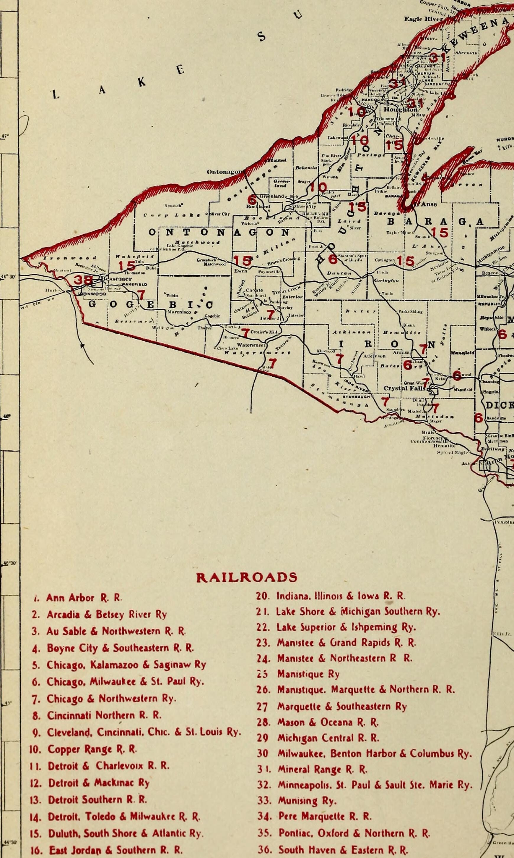 Lake Superior and Ishpeming Railroad | Trains and Railroads