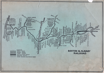 Boston & Albany Railroad (B&A) / RAILROADS | Trains and Railroads