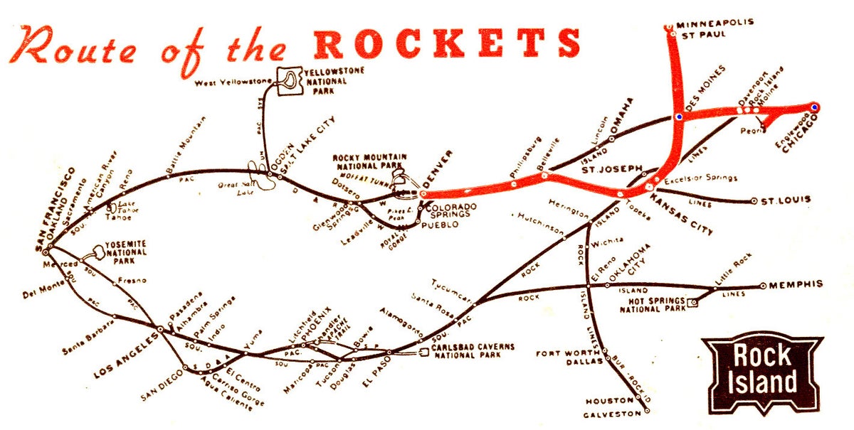 Des Moines Rocket | Trains and Railroads