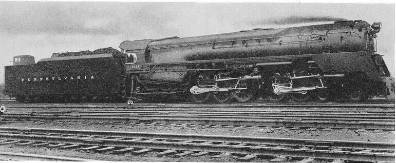 4 4 6 4 Prr Class Q2 Trains And Railroads