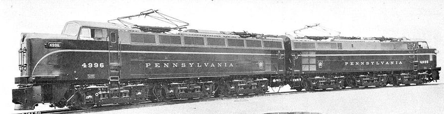 PRR E3b Electric Locomotive Trains And Railroads PRR E3b Electric Locomotive Trains And Railroads