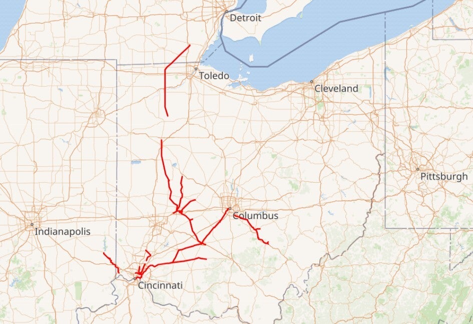 Indiana and Ohio Railway | Trains and Railroads