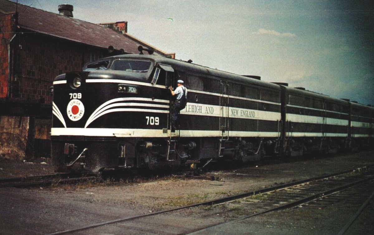 Lehigh and New England Railroad | Trains and Railroads