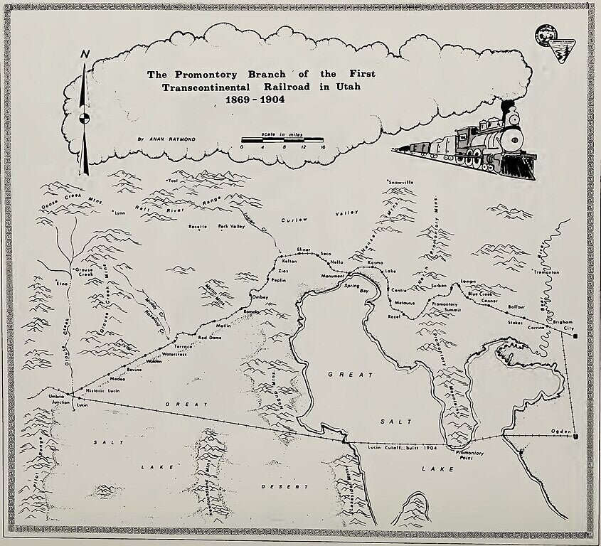 Lucin Cutoff | Trains and Railroads