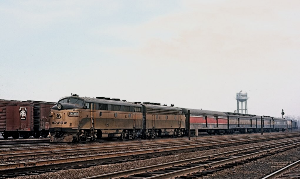 Monon Railroad Trains And Railroads