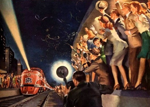 Golden Rocket | Trains and Railroads