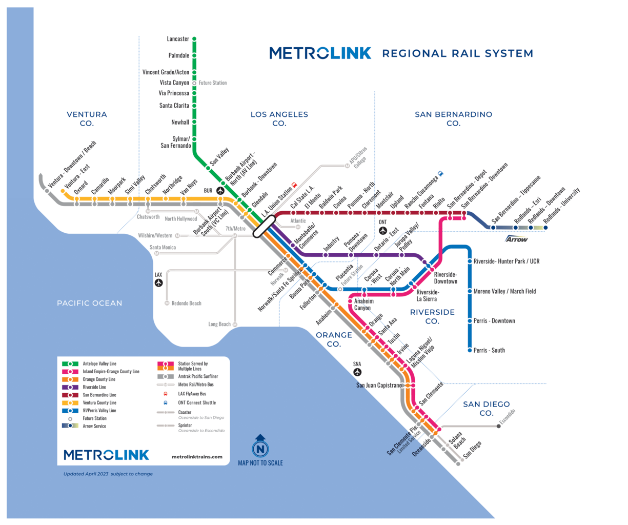 Metrolink (California) | Trains and Railroads