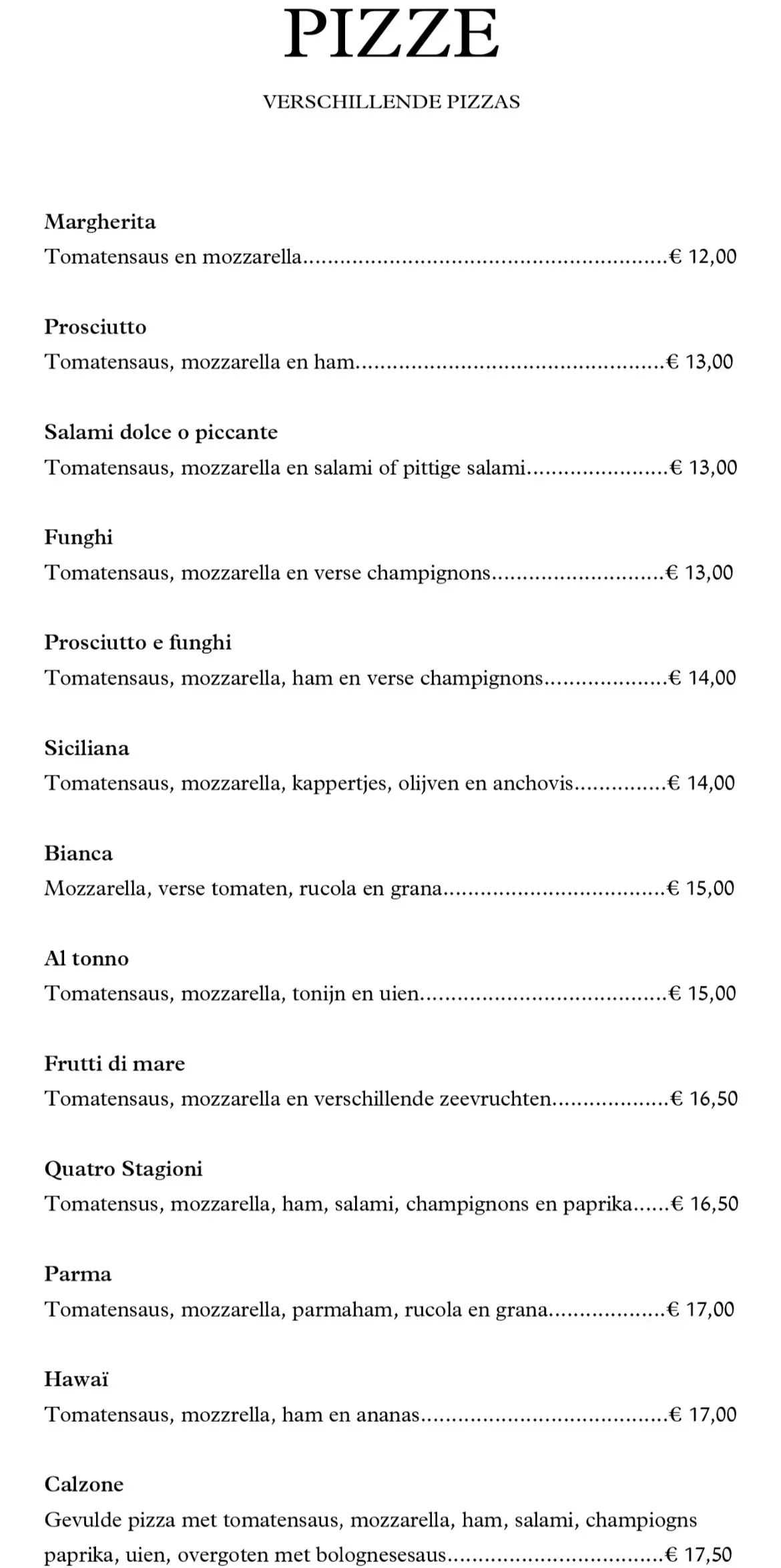 Pizza | La Locanda