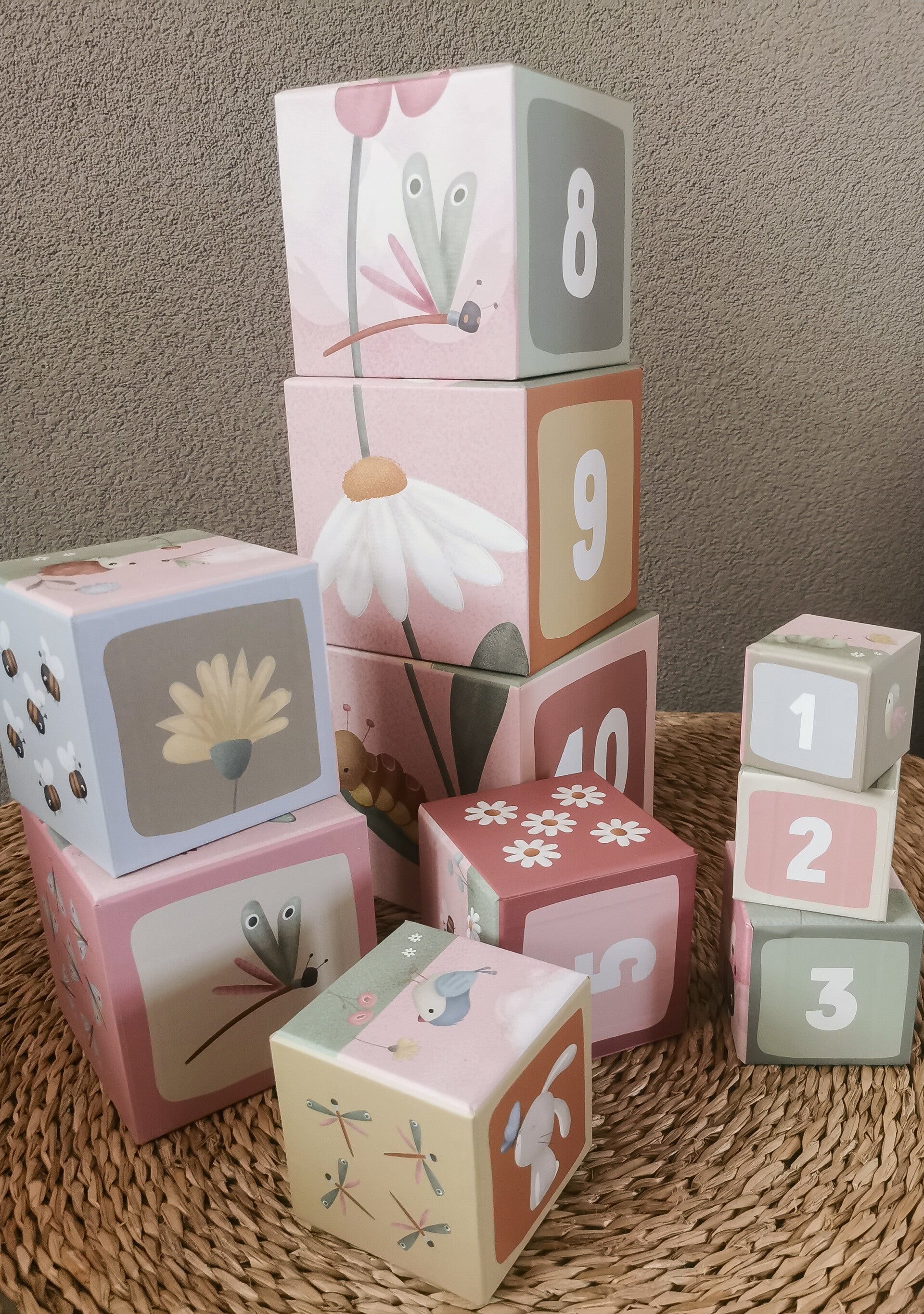 Little Dutch - Flowers & Butterflies - Stapeltoren | De kleine olifant