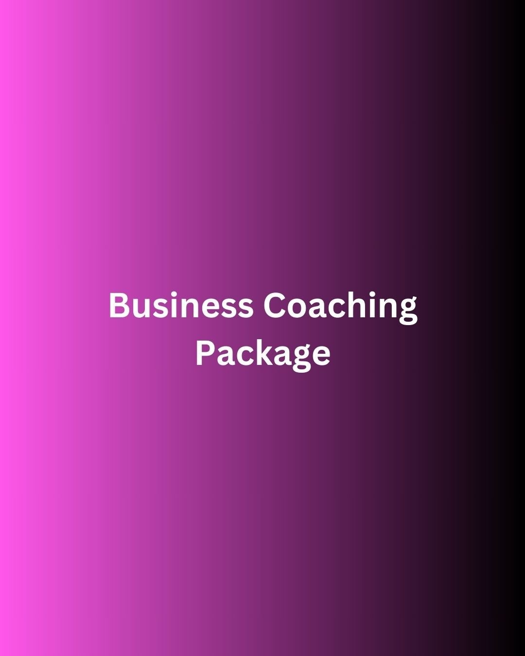Business Coaching Package | 2moreseconds.com.au