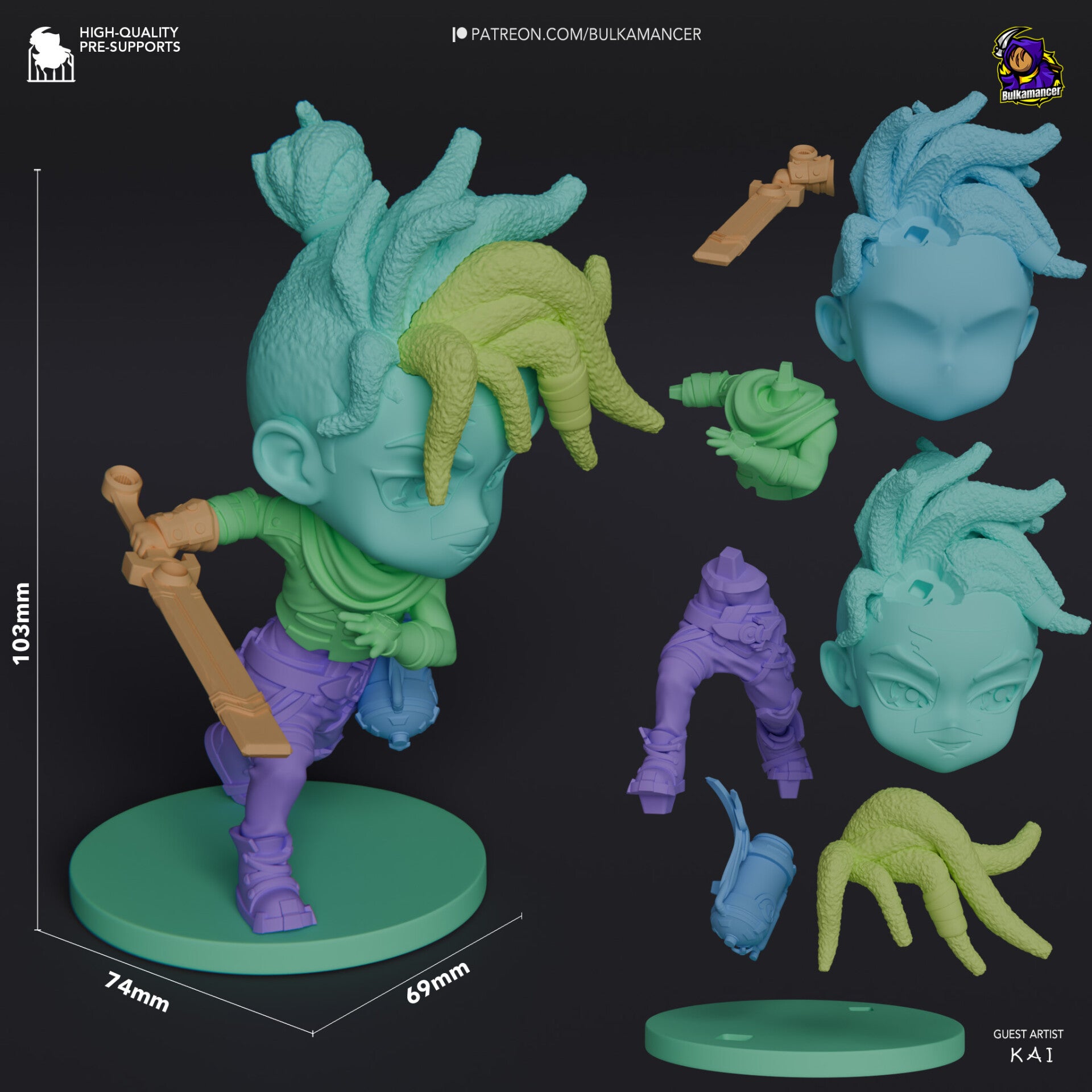 Chibi Arcane bundle | Bulkamancer | Arcane | HoardMimic