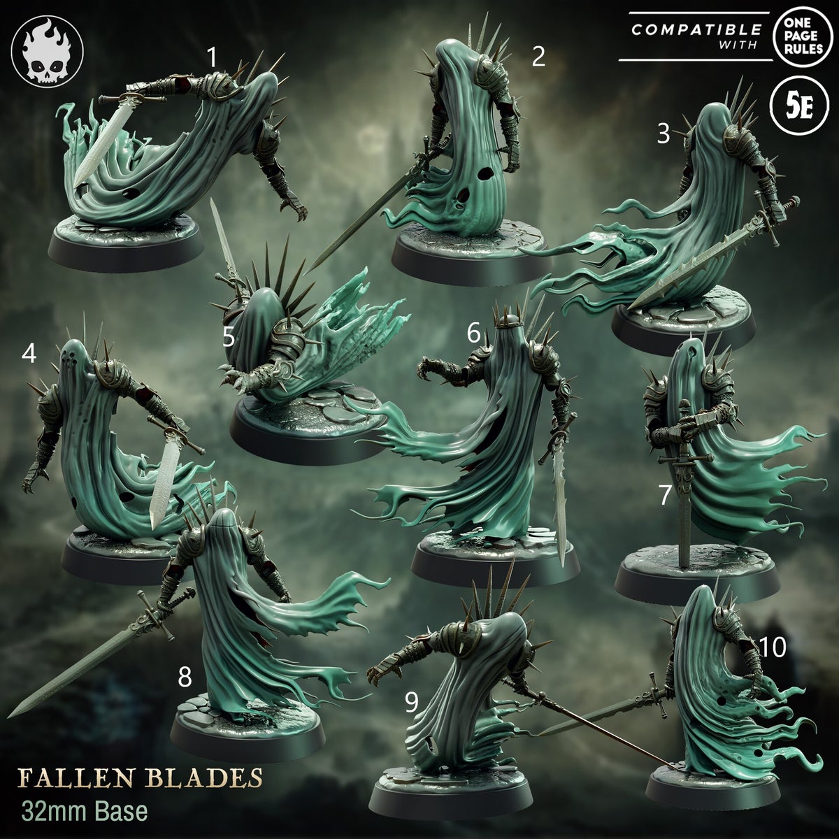 Fallen Blades | ShroudBorn | Fleshcraft Studio | HoardMimic
