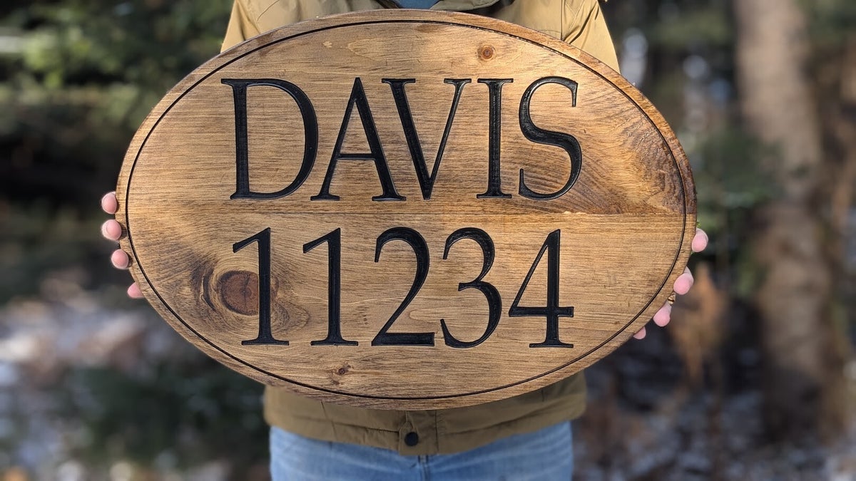 Residential Signage, Exterior | Thomas Custom Designs