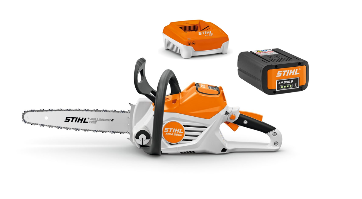 Stihl MSA 200 C-B accu kettingzaag in set met AP 300S accu | Jacobs ...