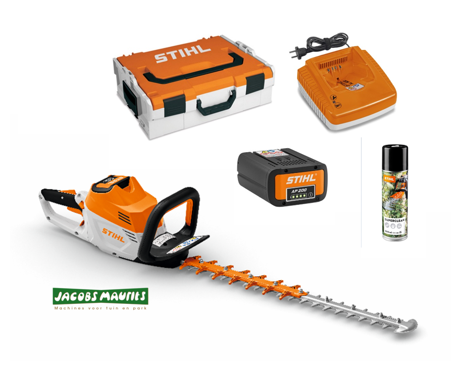 Stihl HSA 100 accu heggenschaar set | Jacobs Maurits bv