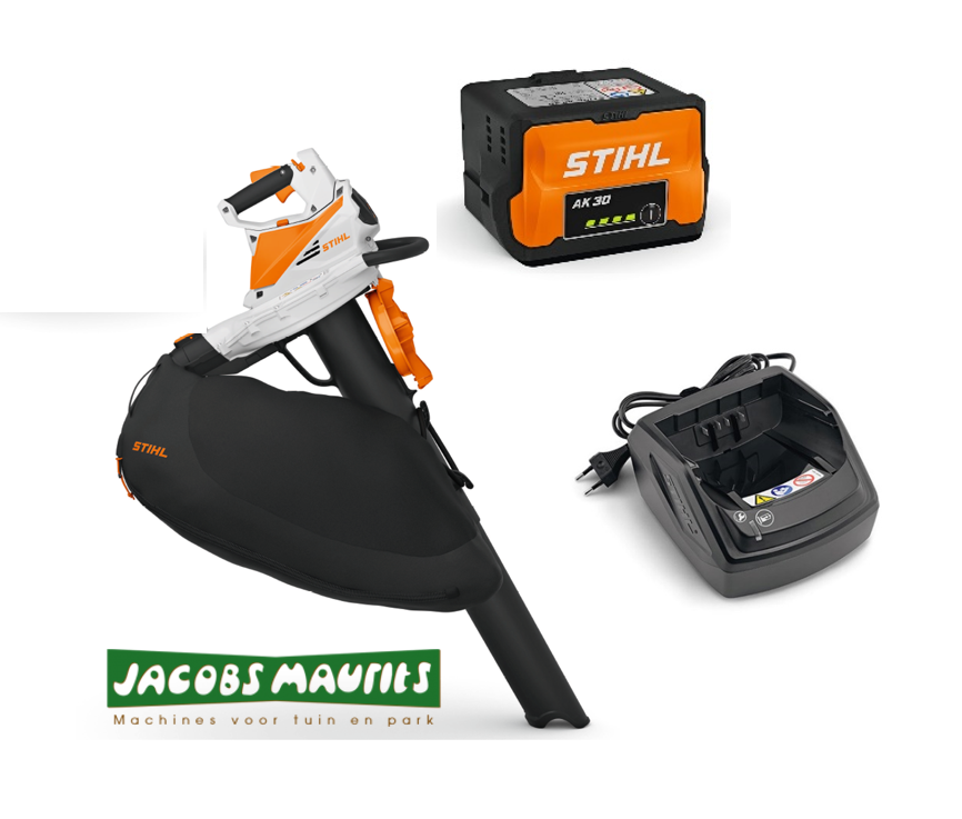 Stihl SHA 56 accu bladzuiger ( met accu AK 30S en lader AL 101 ...