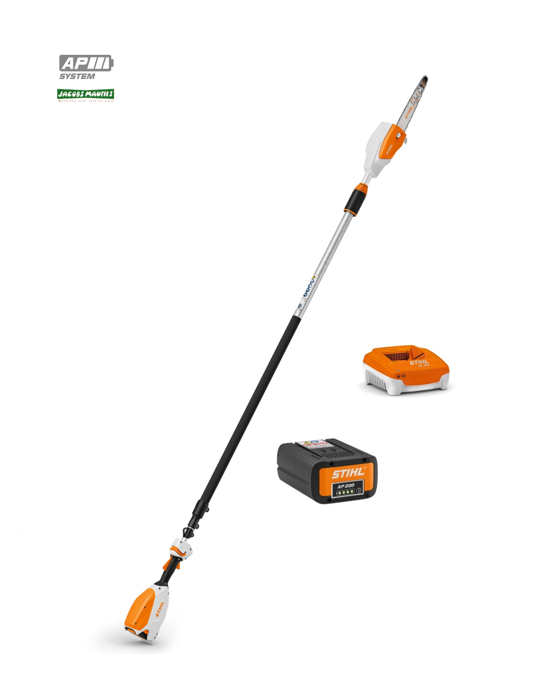 Stihl HTA 86 accu hoogsnoeier (met AP 200S accu en AL 301 lader ...