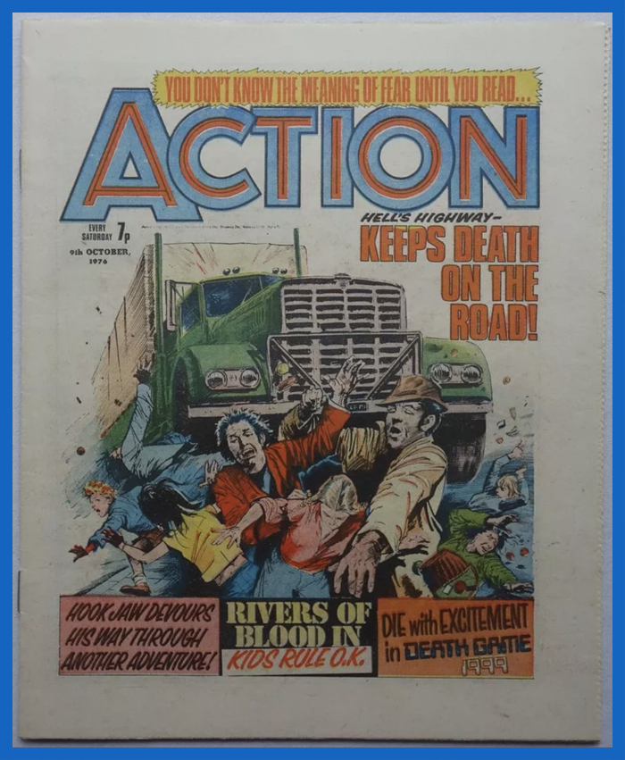 Action #35 - (9th Oct 1976) / Action | British Comics Free Gifts