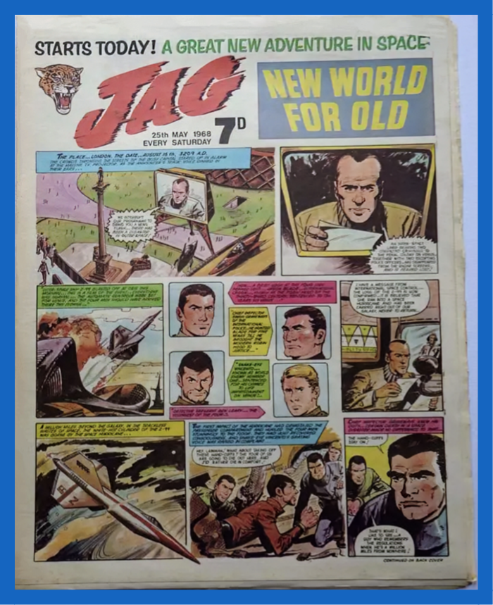 Jag #4 - (25th May 1968) / Jag | British Comics Free Gifts
